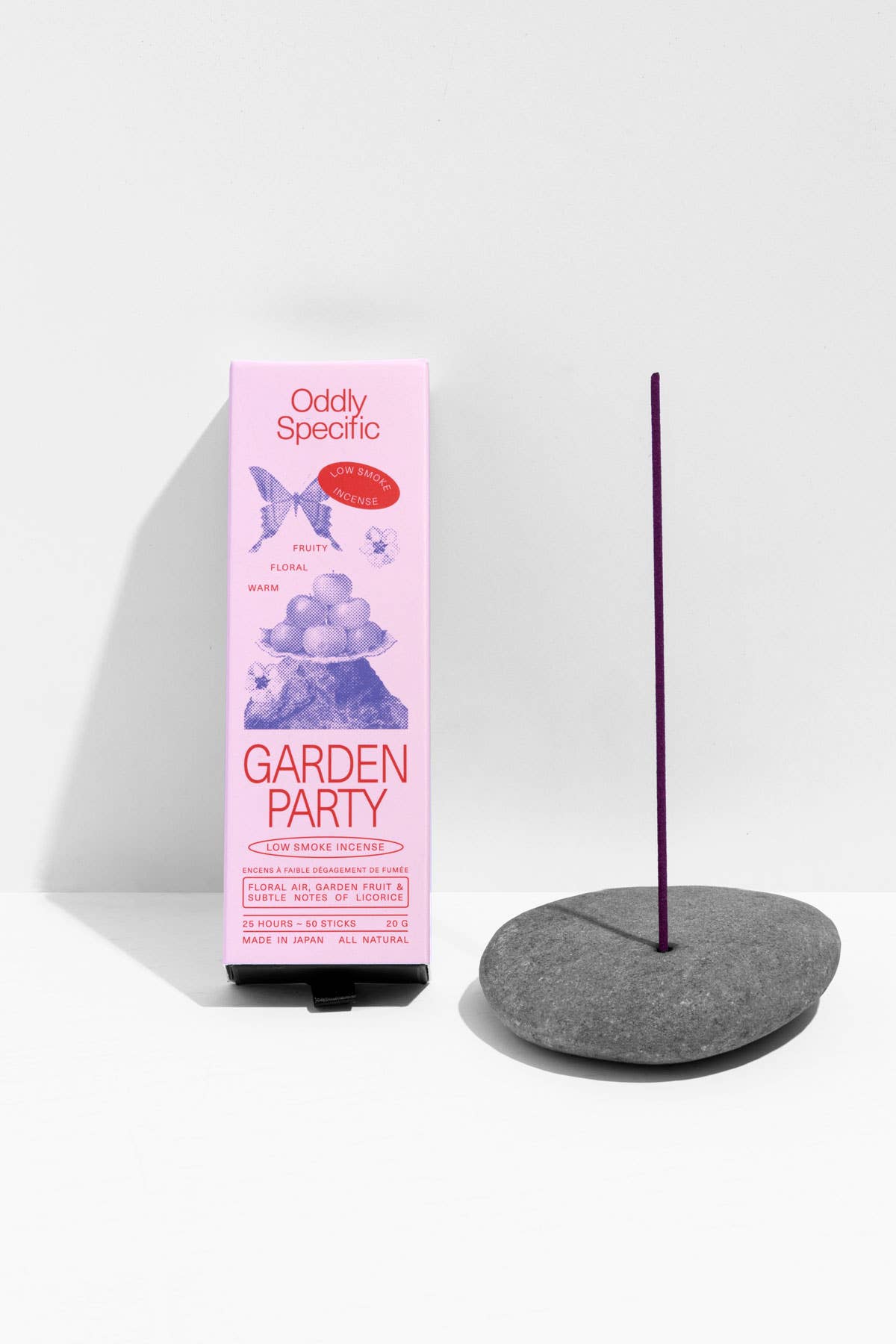 Low Smoke Incense, Made in Japan, Natural | Garden Party – Casa Valente